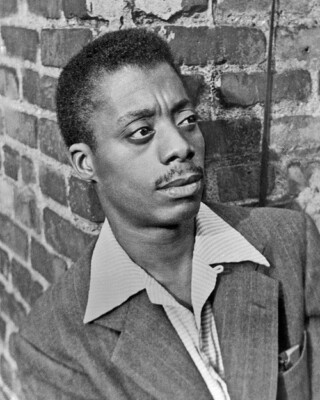 1953 Writer Activist JAMES BALDWIN Glossy 8x10 Photo Civil Rights ...