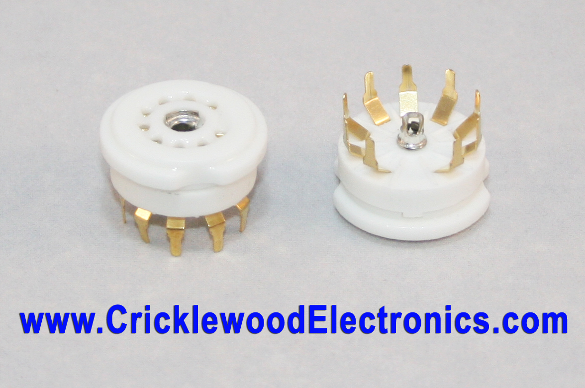 Valve Vacuum Tube Base Socket B9A 9 Pin, Octal 8 Pin, B7G 7 Pin Gold or ...