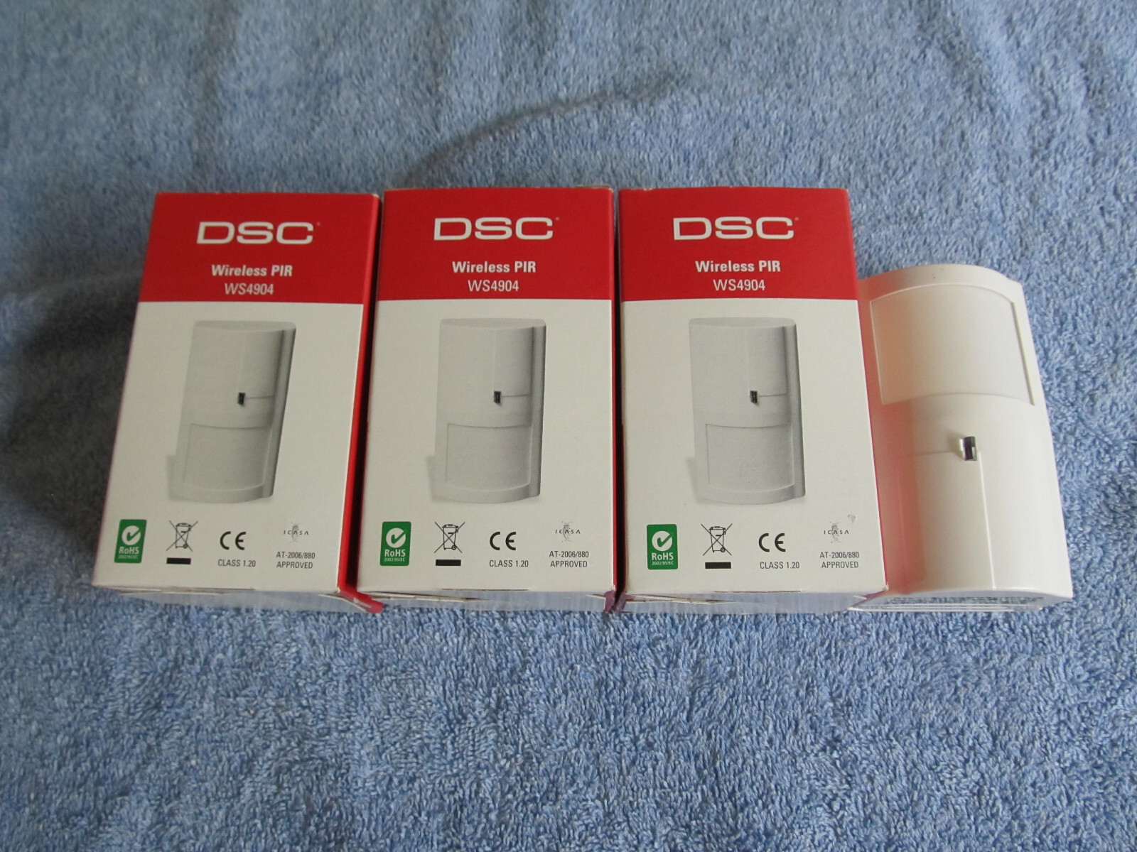 DSC WS4904P Wireless Pet Immune Intrusion Detection PIR Lot Of 4! | eBay