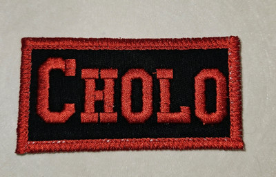 Cholo biker patch motorcycle memorabilia | eBay