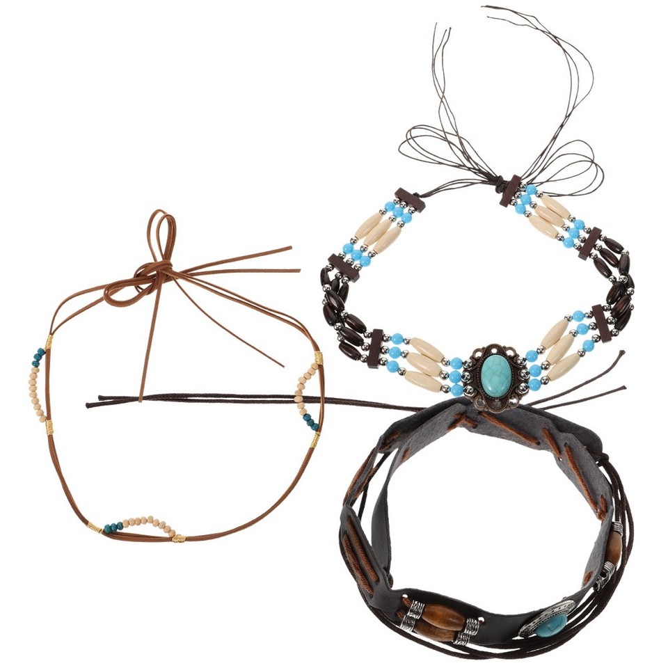 3pcs Decorative Straw Hat Straps DIY Hat Straps Women Hat Bands Beach ...