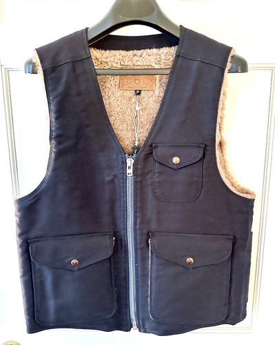 Freenote Cloth Bedford Cord Teamster Vest Made In USA Medium | eBay