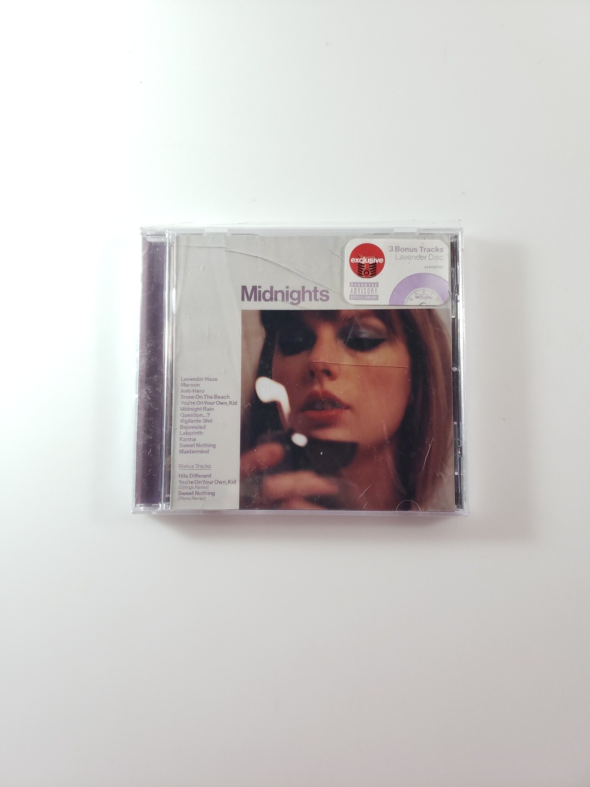 Taylor Swift - Midnights (Target Exclusive Lavender Disc, CD) *Cracked ...