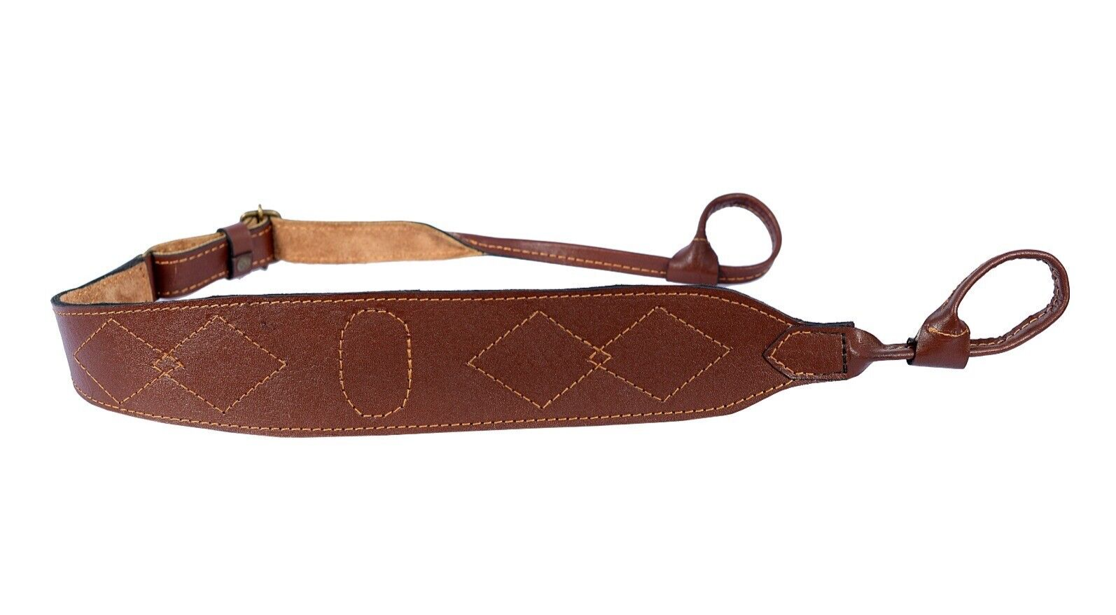 Genuine Premium Leather Rifle Shotgun Air Gun Strap Hunting Shooting ...