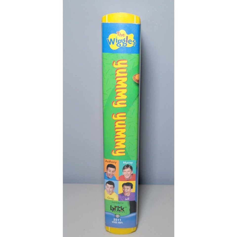 VTG 2000 The Wiggles Yummy Yummy VHS 14 Songs Running Time 36 Min. Ages ...