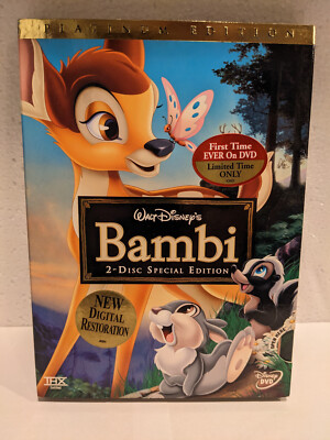 Bambi (DVD, 2005, 2-Disc Set, Special Edition/Platinum Edition ...
