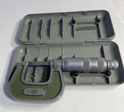 Vintage Clean Signed Mauser 0-1" Machinist Micrometer Tool W/ Case | eBay