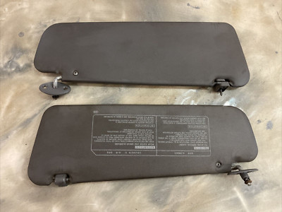 1993 - 1998 TOYOTA T100 T-100 Pickup Sun Visor Set Gray pair OEM | eBay