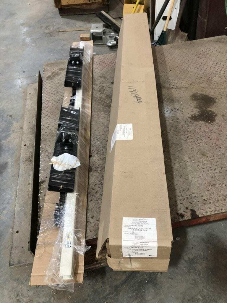 Hubbell WS50-ET06 Overhead Tool Crane 6t Bridge Rail Kit -NIB | eBay