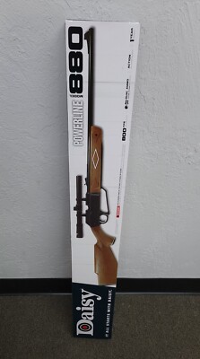 Daisy Powerline 880 Multi-Pump .177 Pellet/BB Air Rifle w/ 4x Scope ...