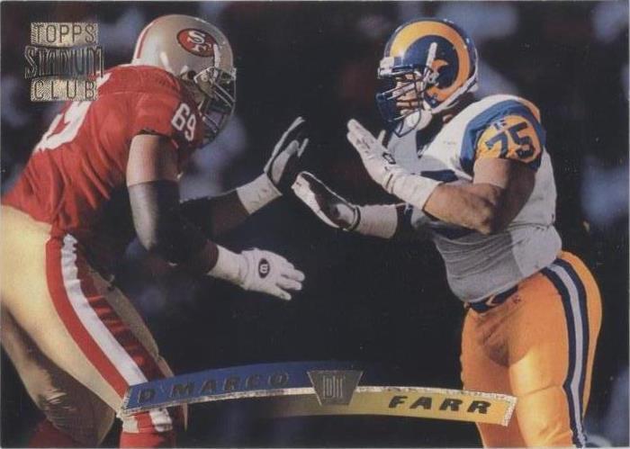 1996 Topps Stadium Club - D'Marco Farr #255 (RC) for sale online | eBay
