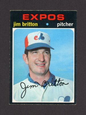1971 O-PEE-CHEE OPC BASEBALL # 699 JIM BRITTON 26162 | eBay