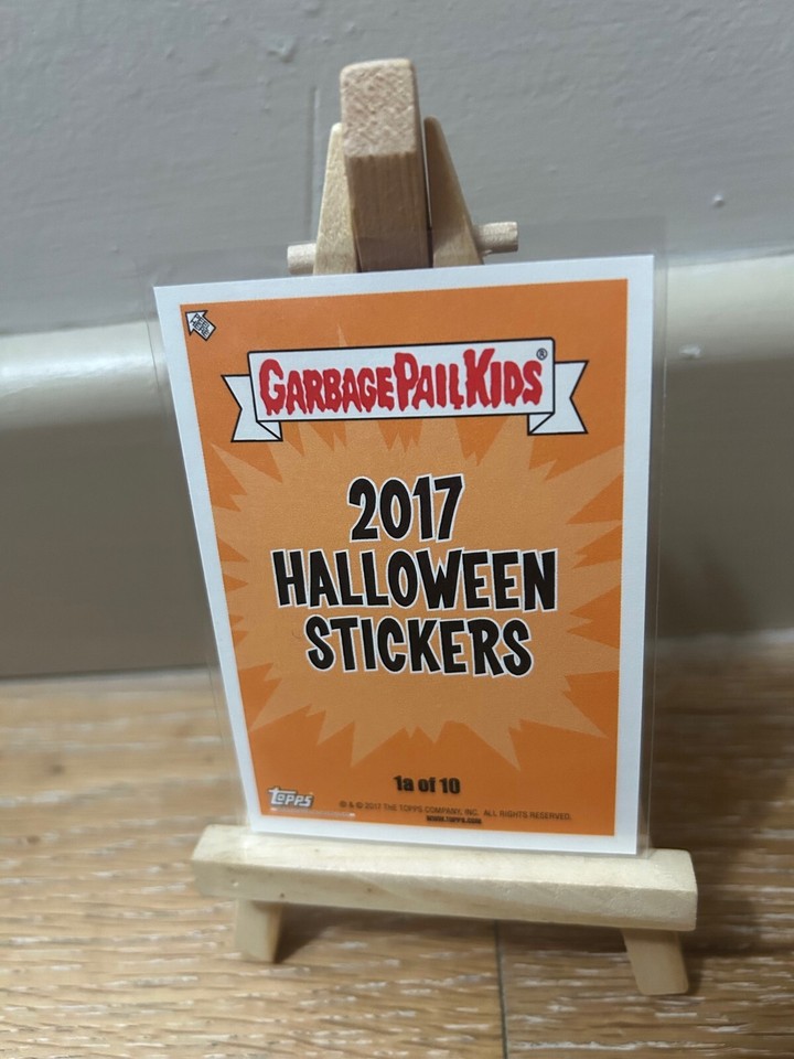 2017 Garbage Pail Kids GPK Halloween Sticker #1a Frye Day Jason ...