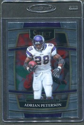 2021 Panini Select Adrian Peterson #37 Vikings | eBay