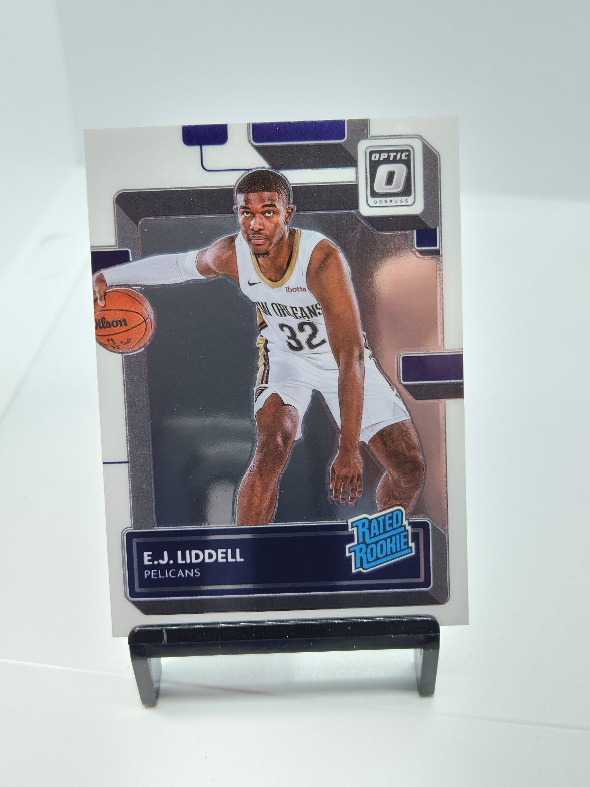 2022-23 Panini Donruss Optic E.J. Liddell Rated Rookie New Orleans ...