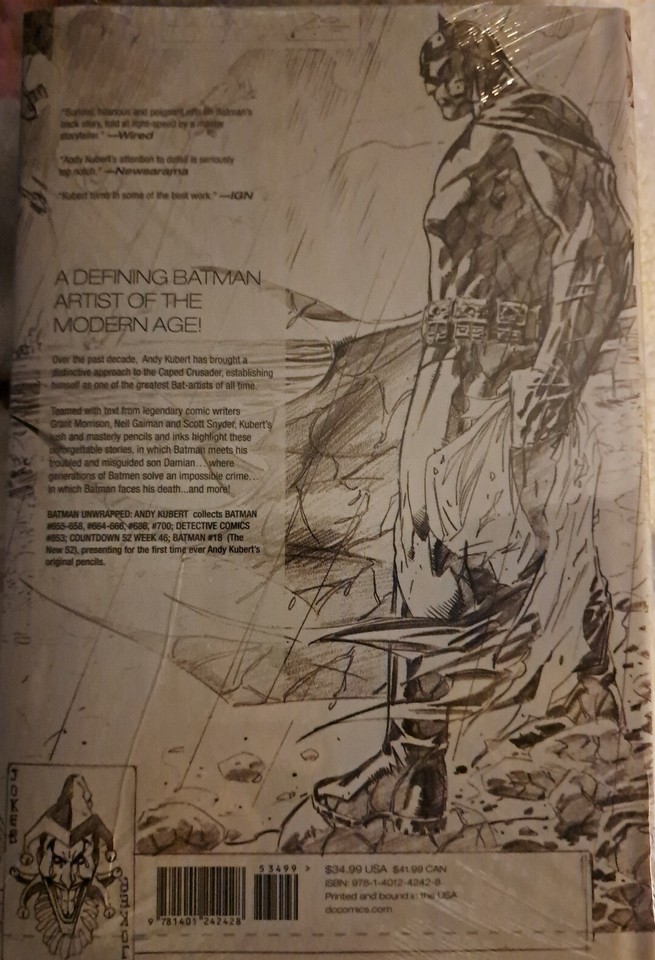 Batman Unwrapped by Andy Kubert by Neil Gaiman, Scott Snyder, Grant ...
