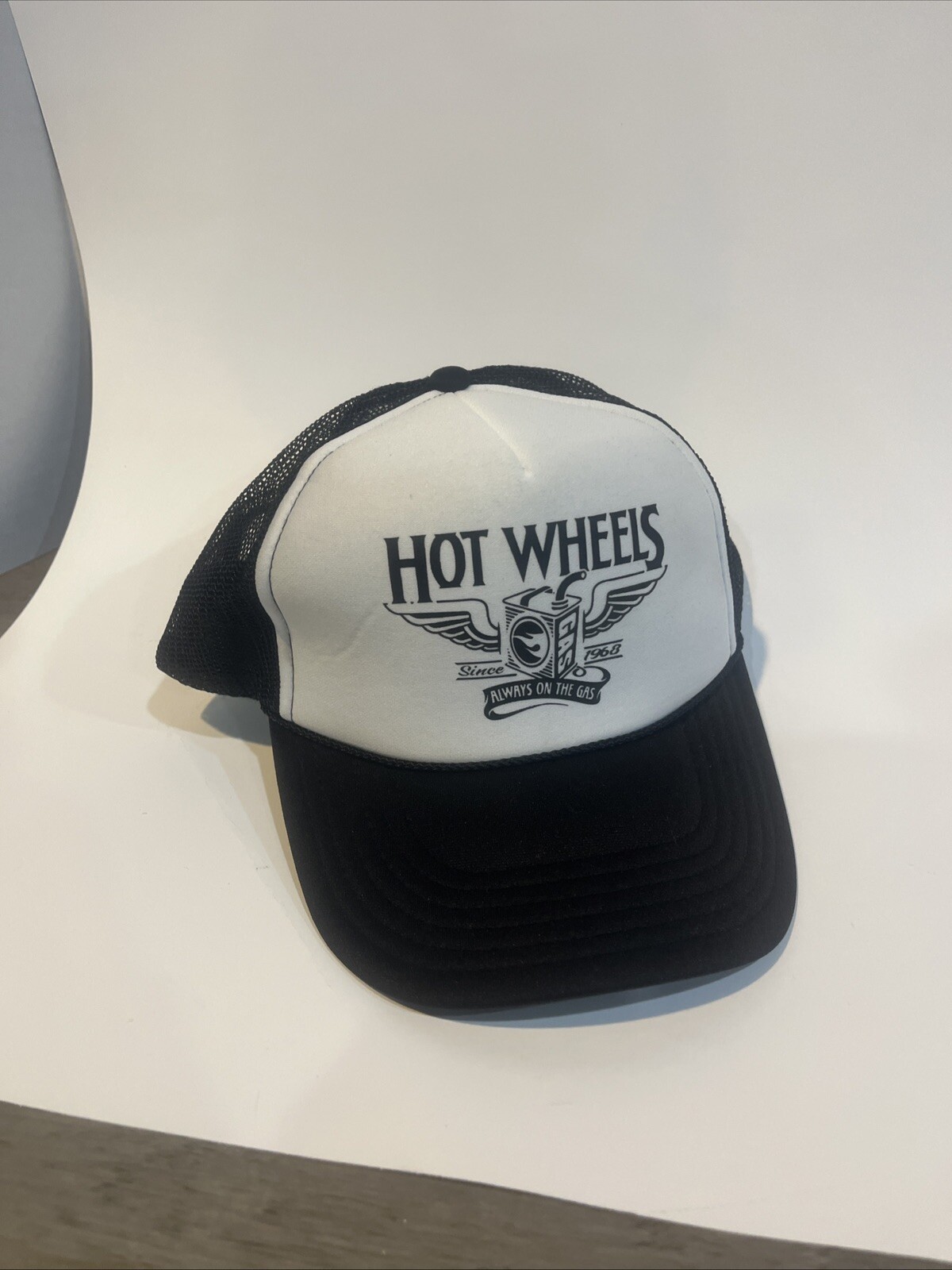 New Hot Wheels Hat Otto Collection Mesh Trucker Style… - Gem