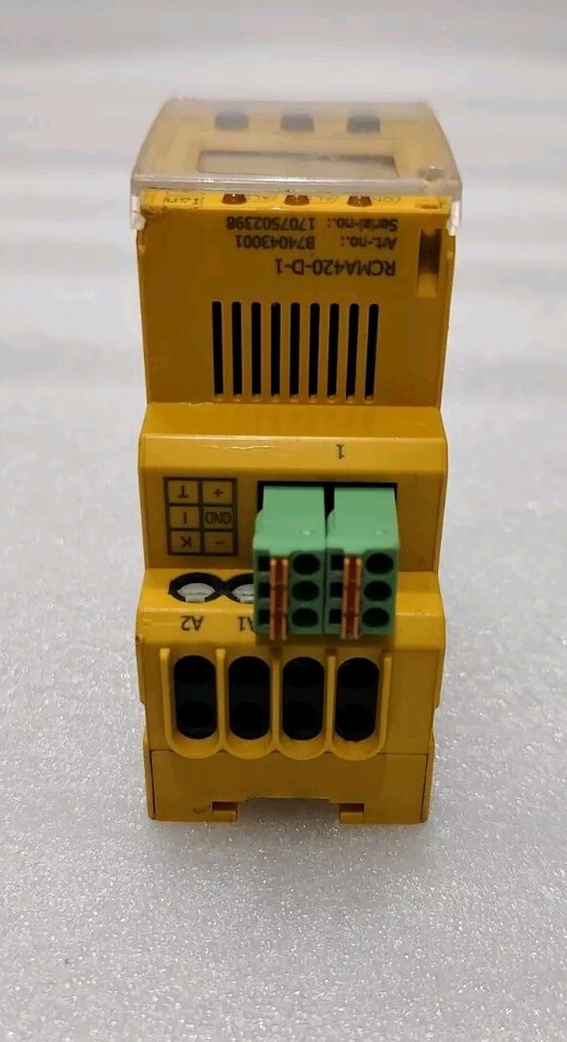 RCMA420 BENDER RESIDUAL CURRENT MONITOR RCMA420-D-1 FREE FAST SHIPPING ...