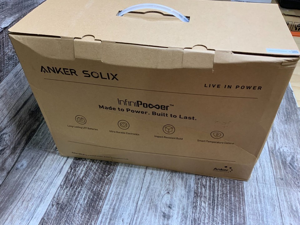 Anker Solix C200 DC Power Bank Station (60,000mAh) 60w Solar Panel ...