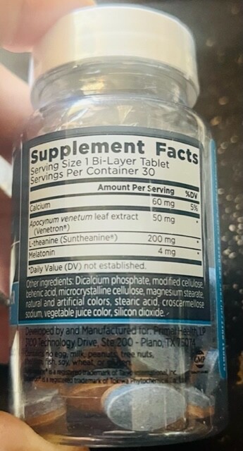 Primal Labs SLEEPREFINED Dual & Timed Release - 30 Tabs - 09/2026! | eBay