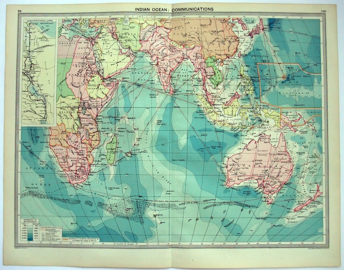 Indian Ocean Depth Chart Flight Paths Over The Unmapped Ocean | GEBCO