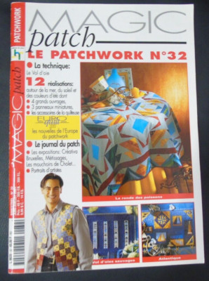Magic Patch N° 32 Patchwork Technique Vol d'oie 12 réalisations Couture Quilt | eBay