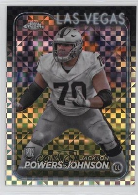 2024 Topps Chrome Rookies X-Fractor Jackson Powers-Johnson #294 Rookie ...