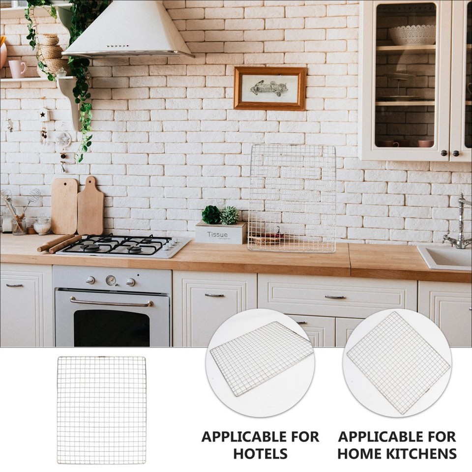 Steak Resting Rack Food Nets for Outdoors Barbecue Grate Replacement | eBay