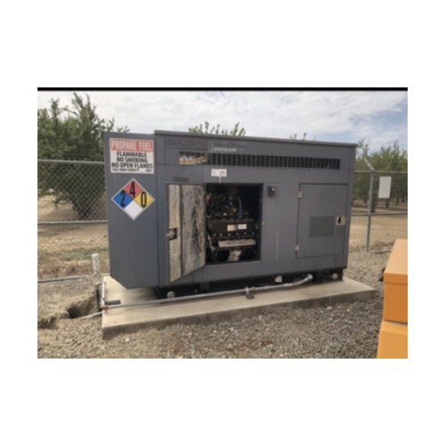 AS-IS 50KW Generac Ford V10 SG050 1PH Nat Gas LP Generator 187hrs '10 ...