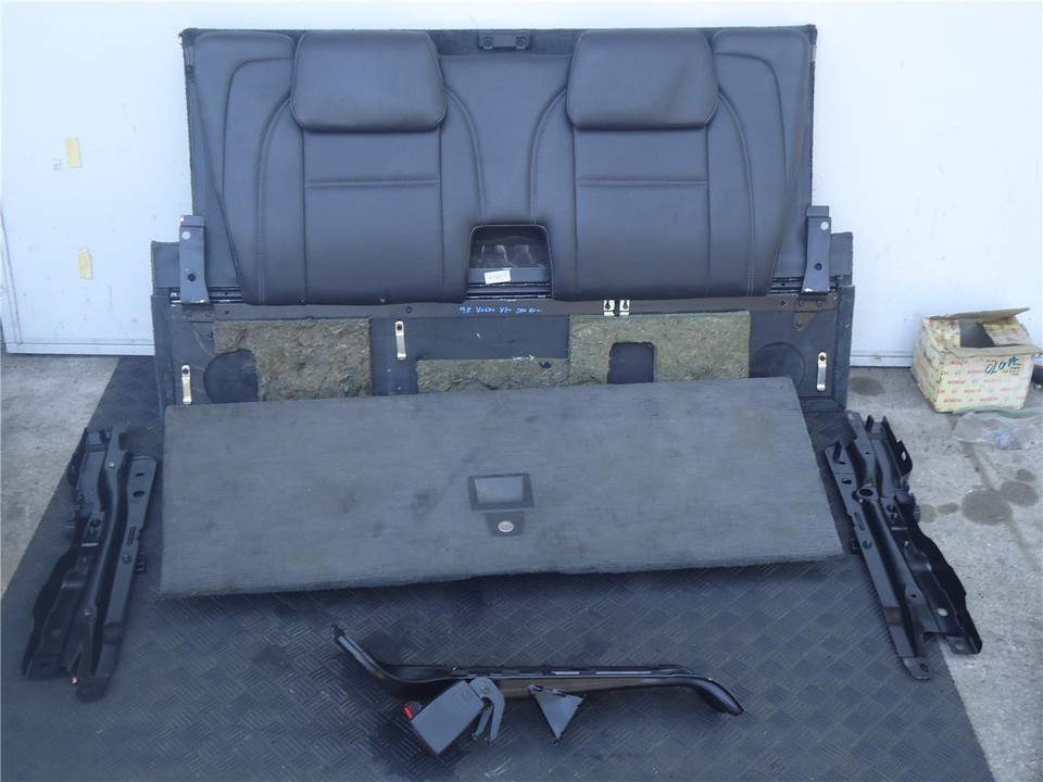 98-00 Volvo V70 V70r Xc Third Row Seats Jump Seats Charcoal Leather LH ...