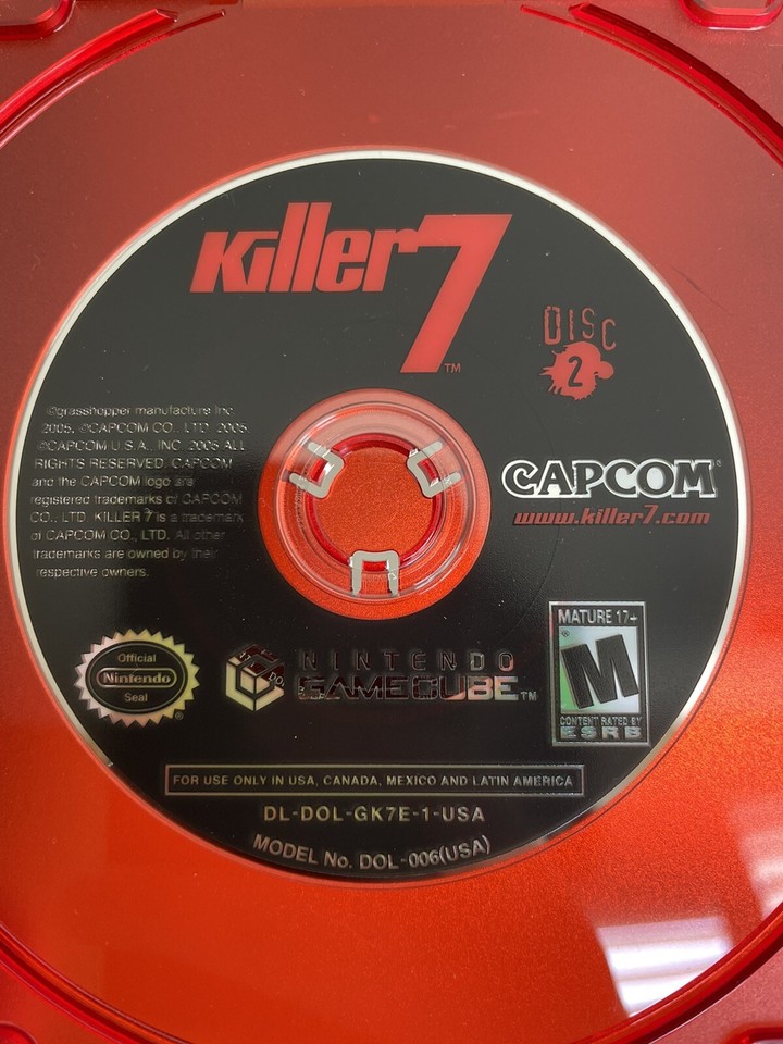Killer7 (Nintendo GameCube, 2005) 13388200139 | eBay