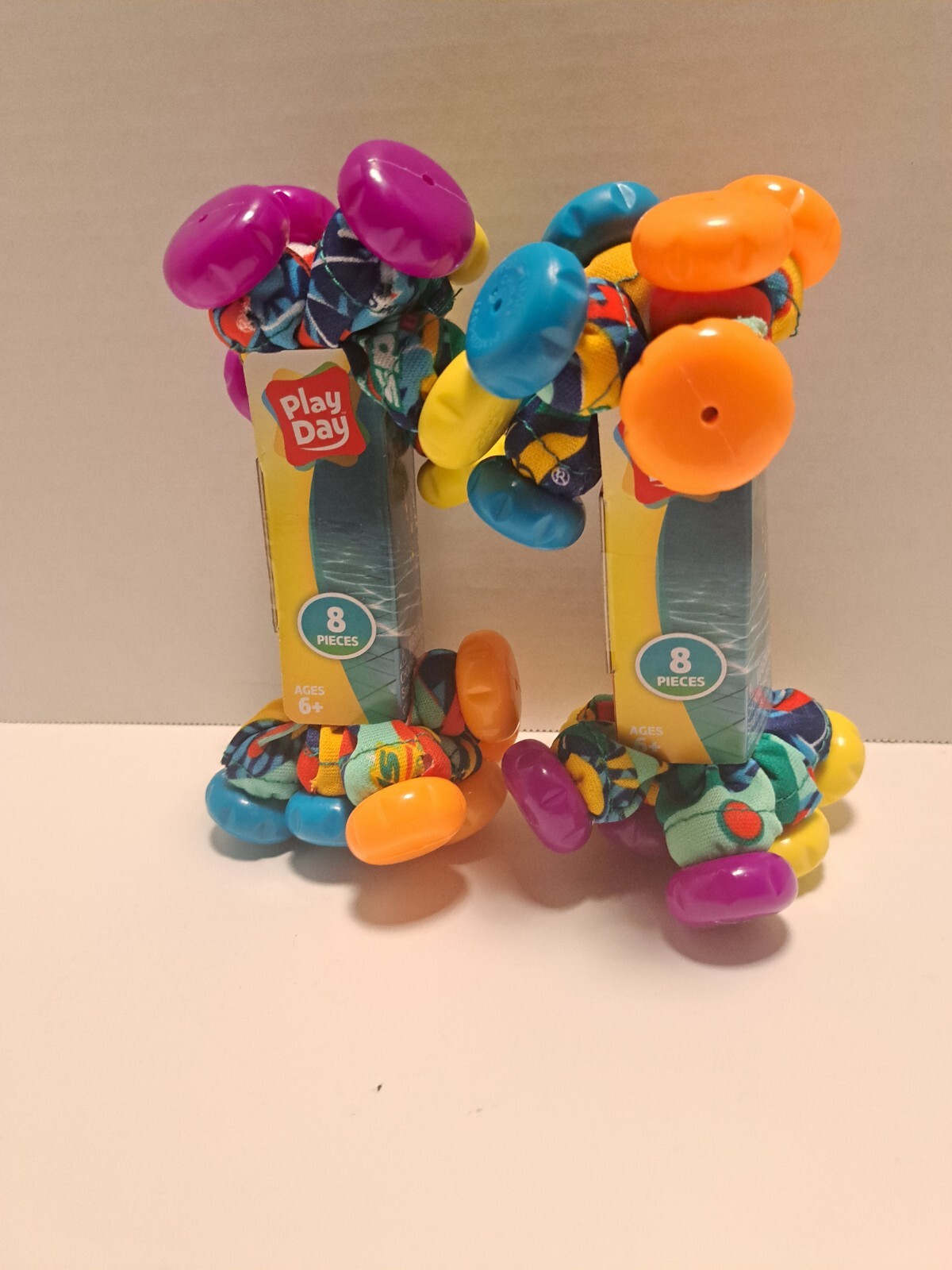 Lot of Two (2)~Dizzy Dive Sticks 8 packs by Play Day~8 Fabric Dive ...