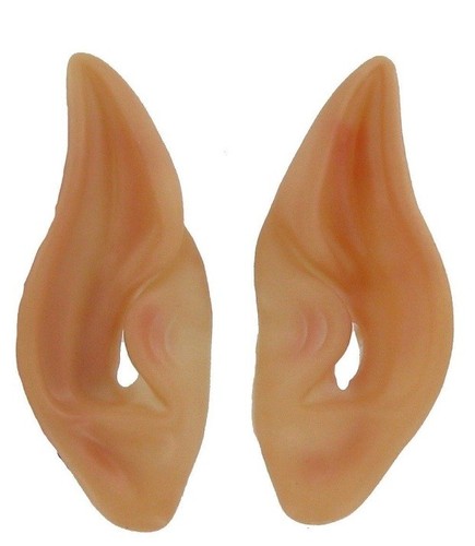 POINTED ALIEN EARS ELF FAUN FAIRY PETER PAN SPOCK SPACE LARP VULCAN ...