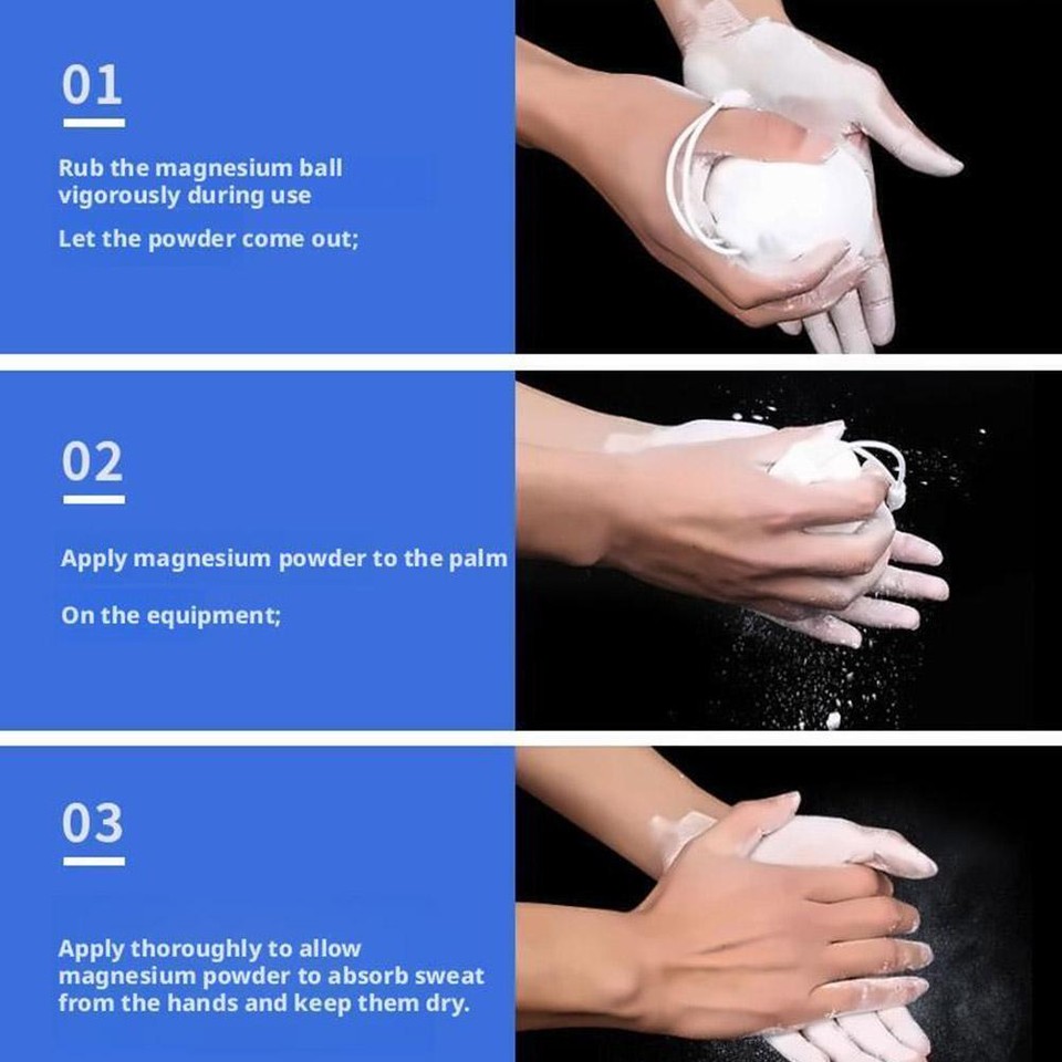 Gym Chalk Ball Weightlifting Climbing Gym Sports Gymnastics Powder Nice ...