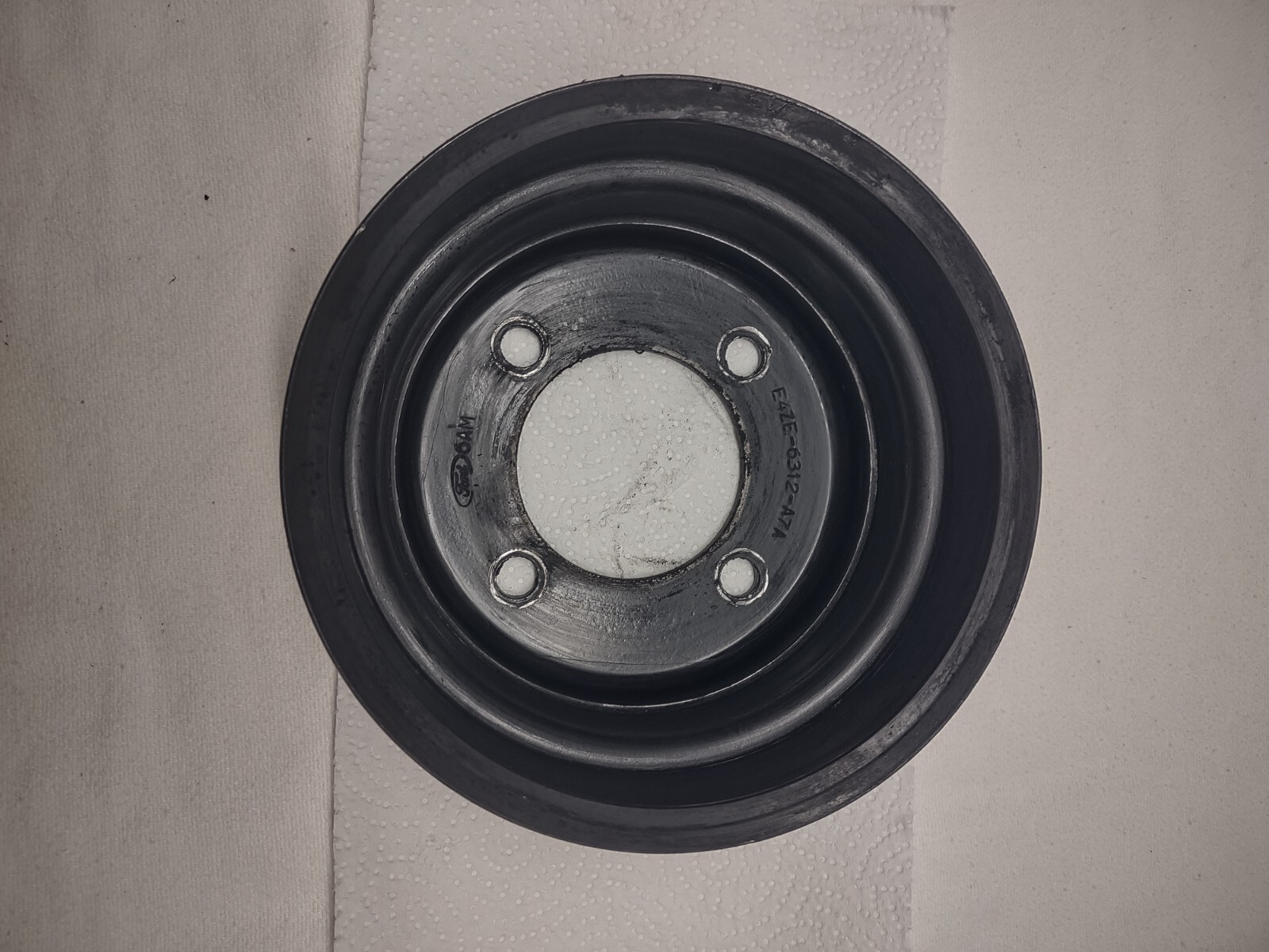 Ford Mustang 302 5.0 serpentine crankshaft single pulley E4zE-6312-A7A ...