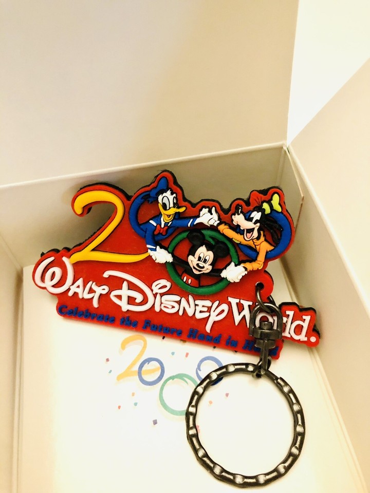 Walt Disney World 2000 Mickey Donald Goofy 3D Key Chain NWT! | eBay