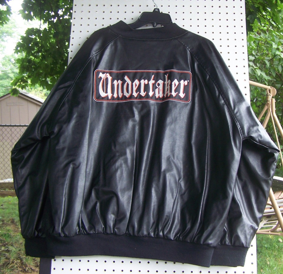 22 Undertaker WWF Wrestling Jacket Size XL | eBay
