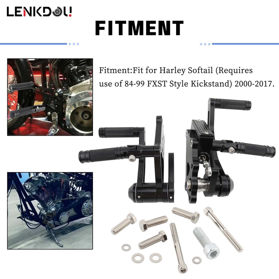 Forward Controls Foot Peg For Harley Softail 2000-2017 FXST Heritage ...