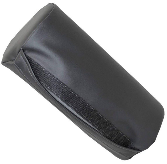 Body Positioning Cylinder Bolster Pillow Black 8x24 Support Cushion ...