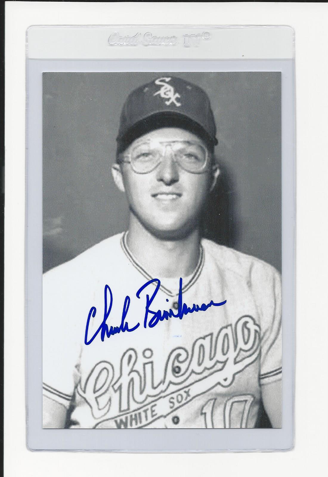 Chuck Brinkman Chicago White Sox Signed Auto 4x6 Photo Autograph | eBay
