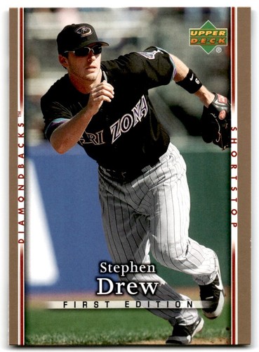 2007 Upper Deck First Edition Stephen Drew Baseball Cards #168 | eBay