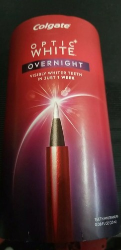 Colgate Optic White Overnight Teeth Whitening Pen Gentle Teeth Stain ...