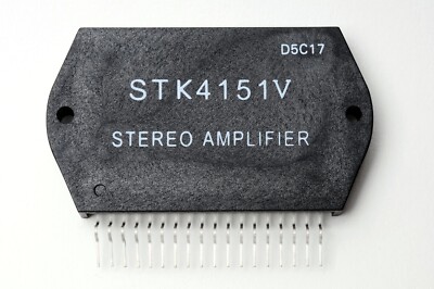 STK4151V STEREO AMPLIFIER Free Shipping US SELLER Integrated Circuit IC ...