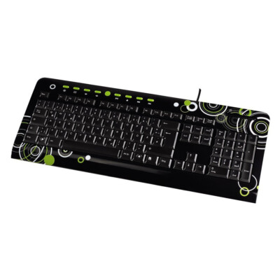 Hama PC-Tastatur Multimedia Vibes, Schwarz Media Keyboard USB | eBay.de