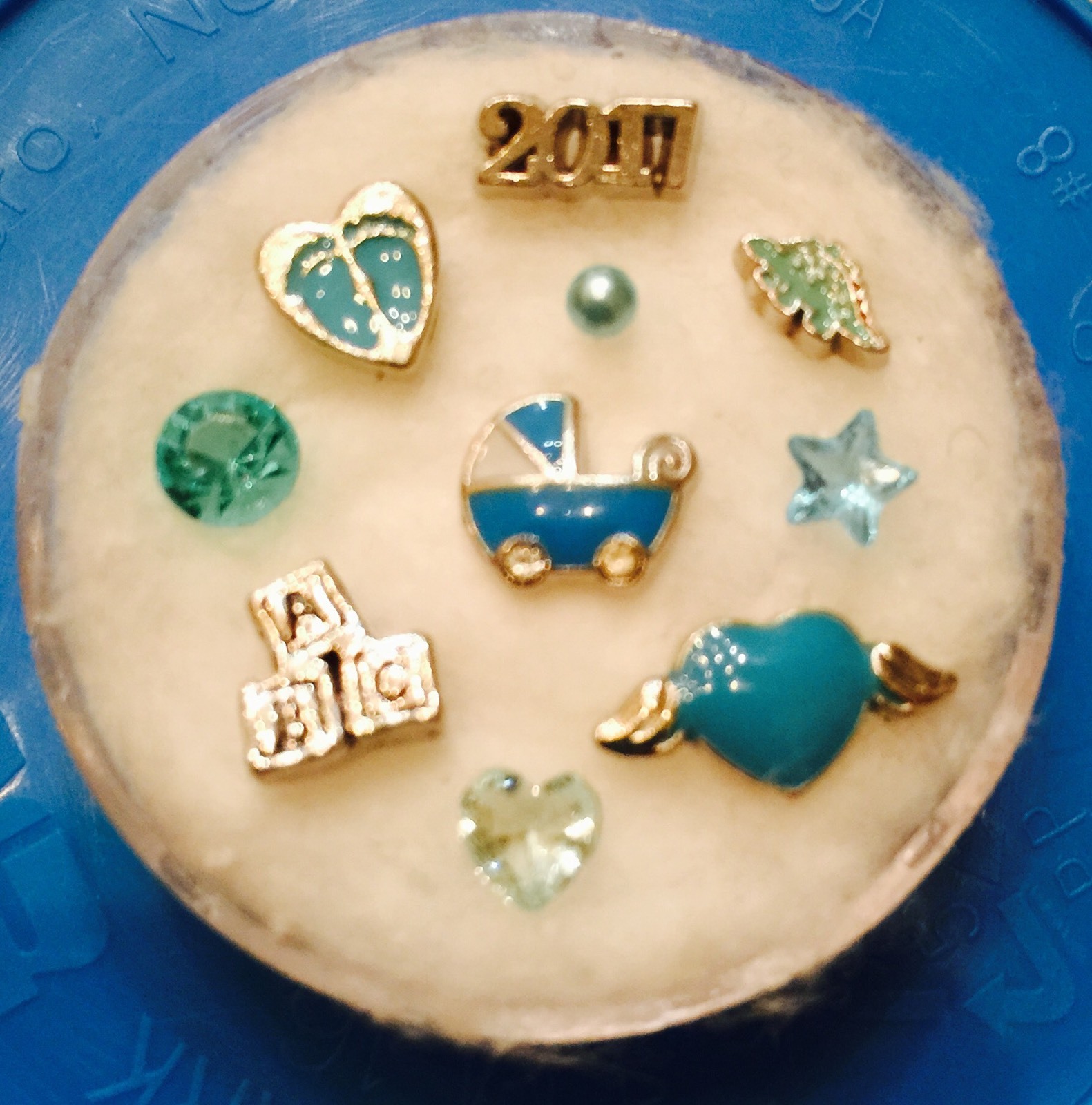 Floating Charm Set ~*~It's A BOY! Baby On Board Shower Gift~*~Living ...