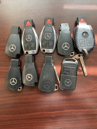 LOT of 9 OEM MERCEDES MB smart key keyless entry remote transmitter ...