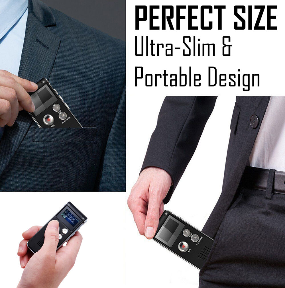 Ghost Hunting Digital Audio Recorder Digital Voice Recorder - 8GB USB ...