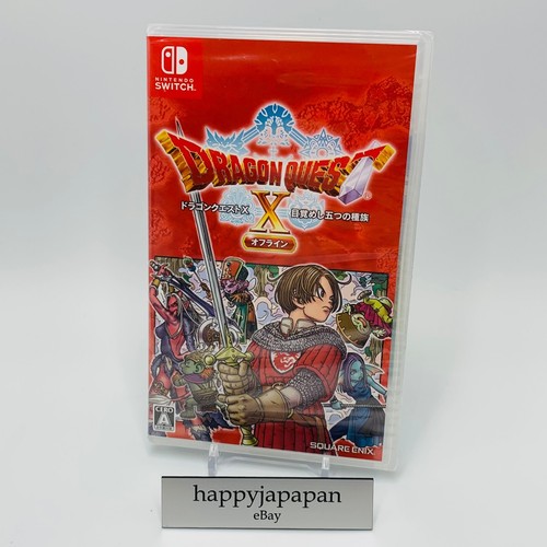 Nintendo Switch Video Games Dragon Quest X Awakening Five Races Offline ...