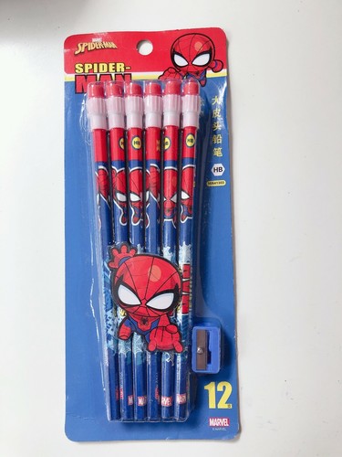 12PC Frozen Elsa HB Pencils Snow Eraser Kids Childrens Party Bag ...