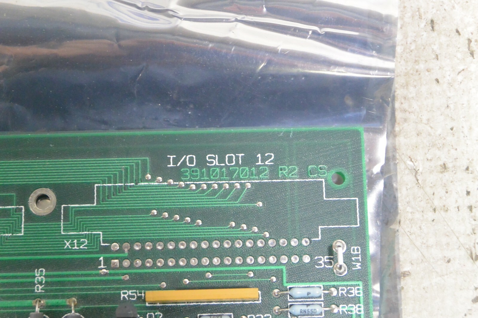 BRISTOL BABCOCK Chassis Board 391017012 R2 SS ECCC4 12 Slot Board for ...